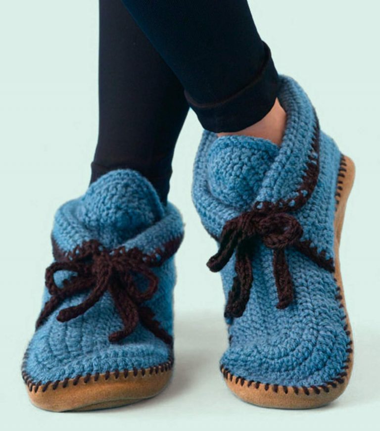 3 Designs of Slipper Pattern Crochet for Your Kids - mycrochetes.com