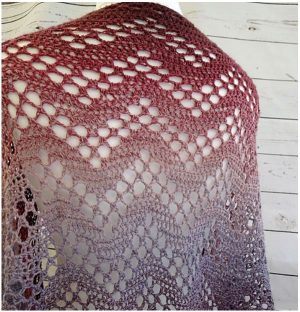 A Simple Guide on How to Crochet Zig Zag Zig Zag Fab Crochet Shawl Free ...