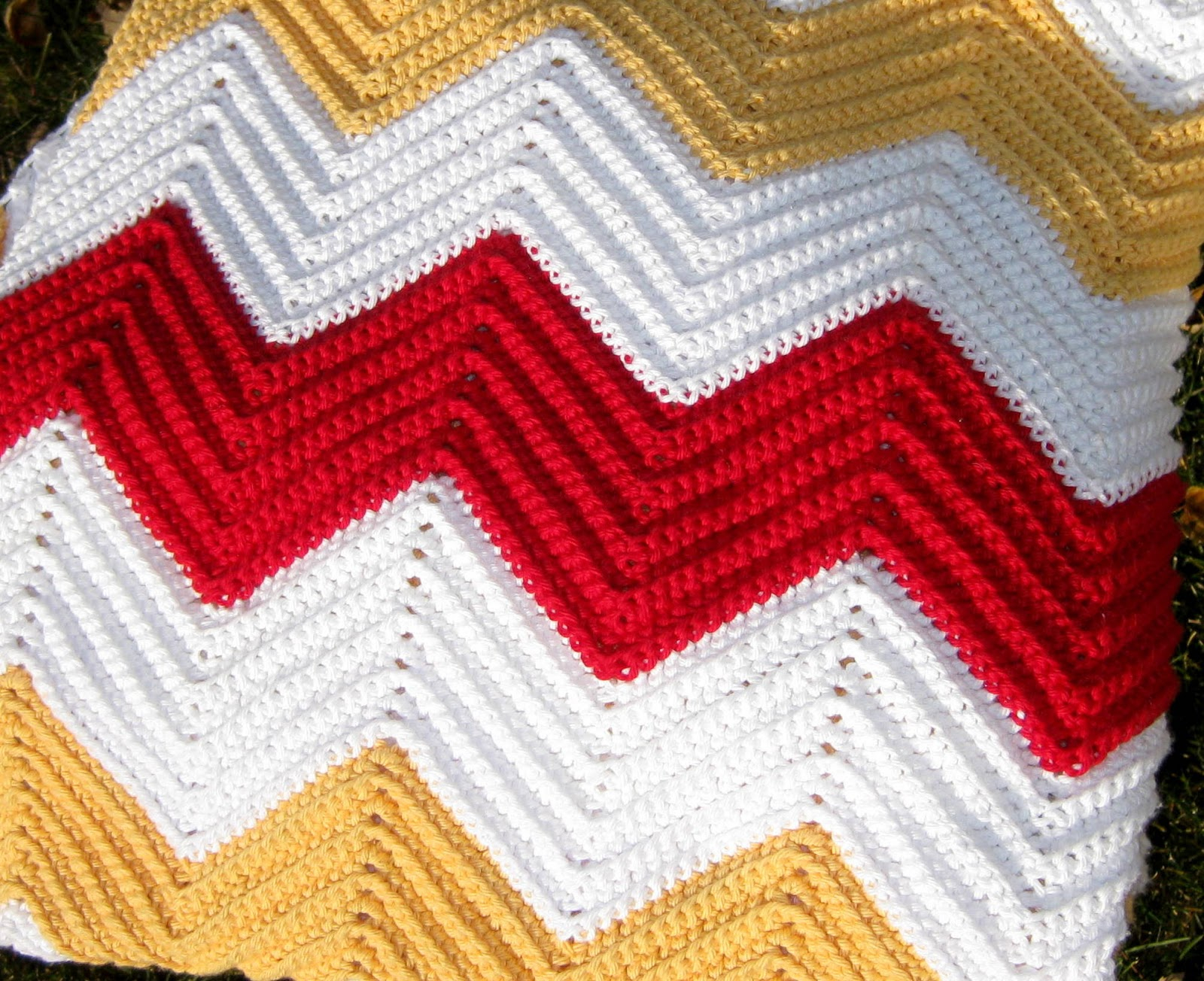 Chevron Crochet Afghan Patterns for Beginner All Things Bright And ...