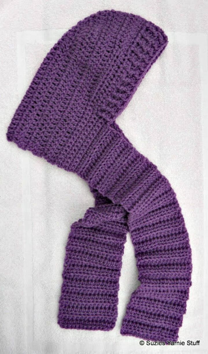 Free Crochet Scoodie Pattern
