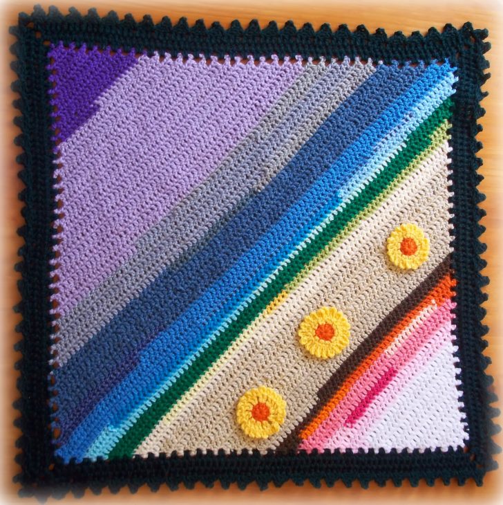 38+ Inspired Photo of Diagonal Crochet Blanket - mycrochetes.com