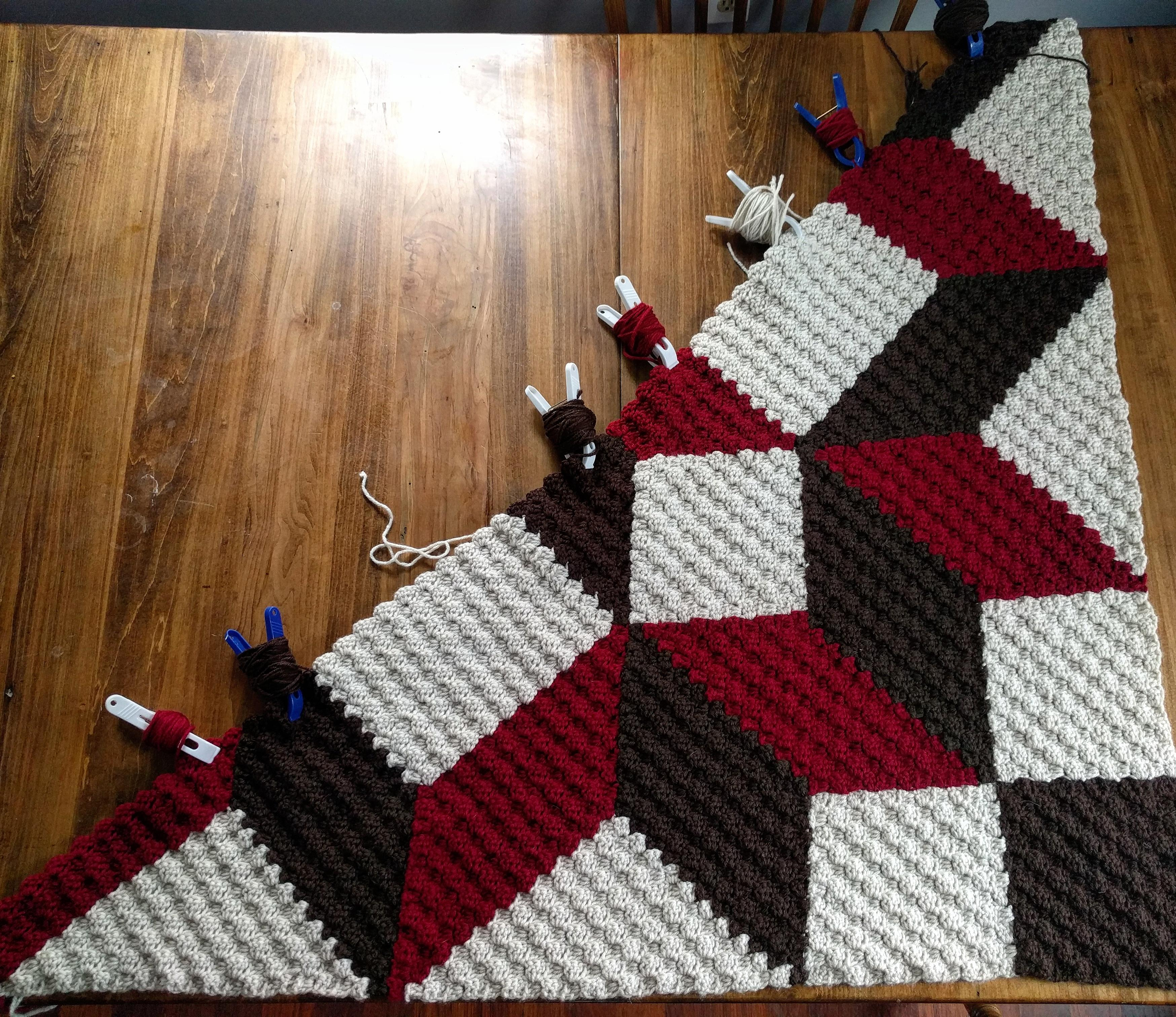 Graphgan Patterns Crochet Carpenters Wheel C2c Graphgan Crochet ...