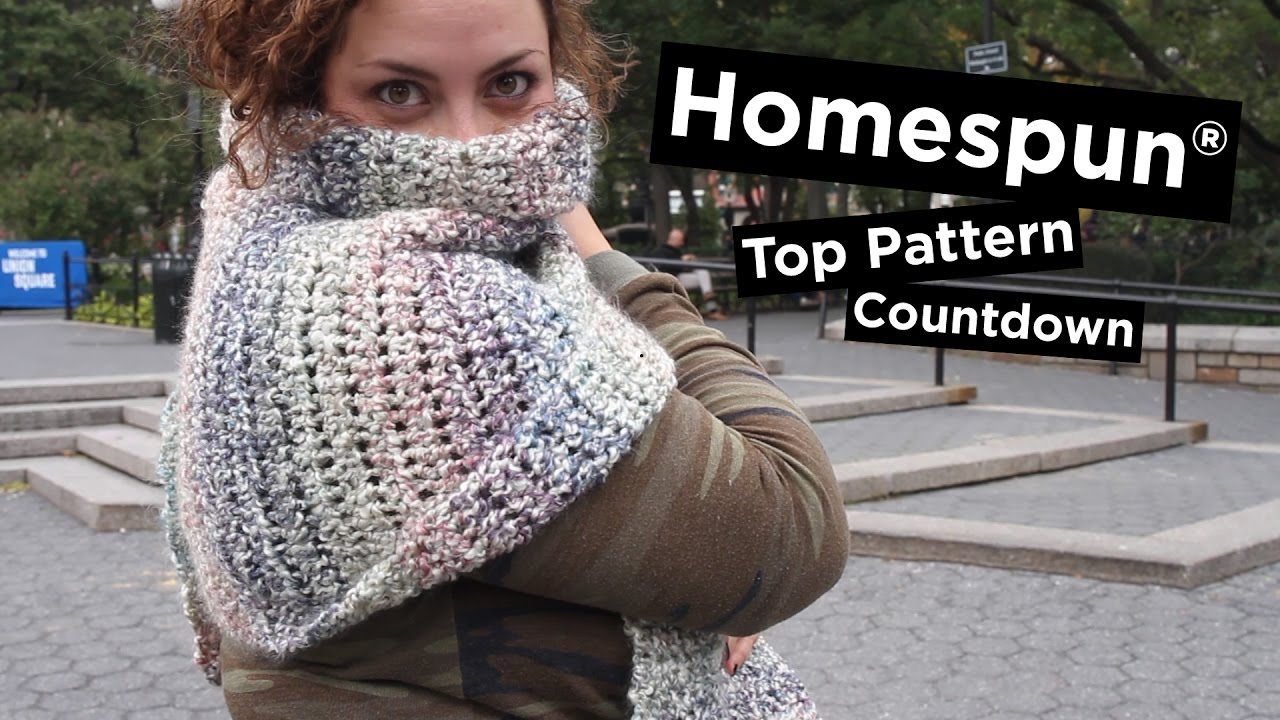 Homespun Crochet Patterns 5 Most Popular Homespun Knit Crochet Patterns ...