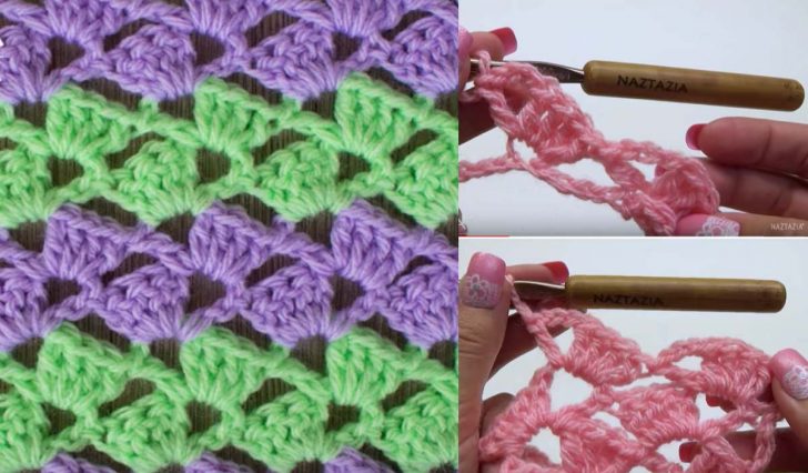 How to Make a Crochet Shell Pattern - mycrochetes.com