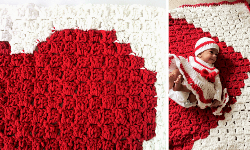 Learn the basic Crochet C2c Pattern C2c Heart Blanket Pattern ...