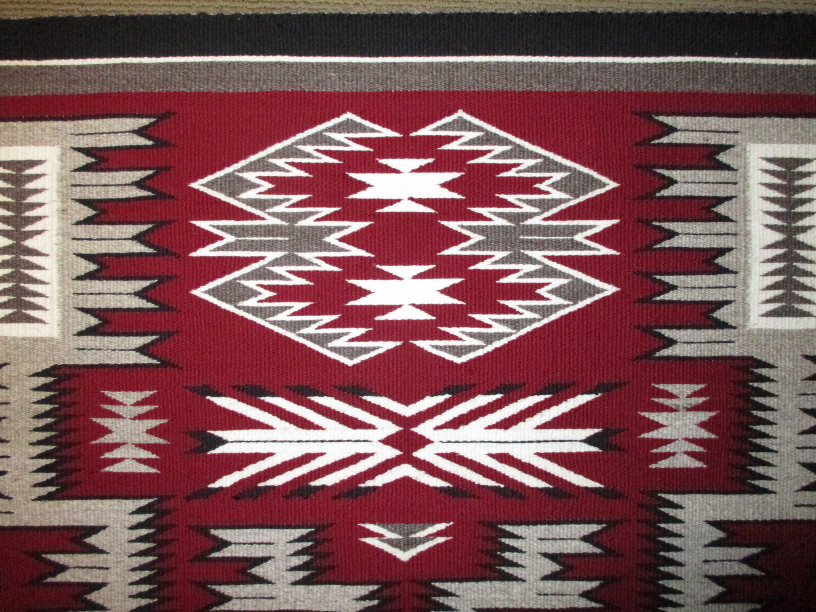 Navajo Crochet Pattern Storm Pattern Weaving Marilyn Jim Medium Size ...