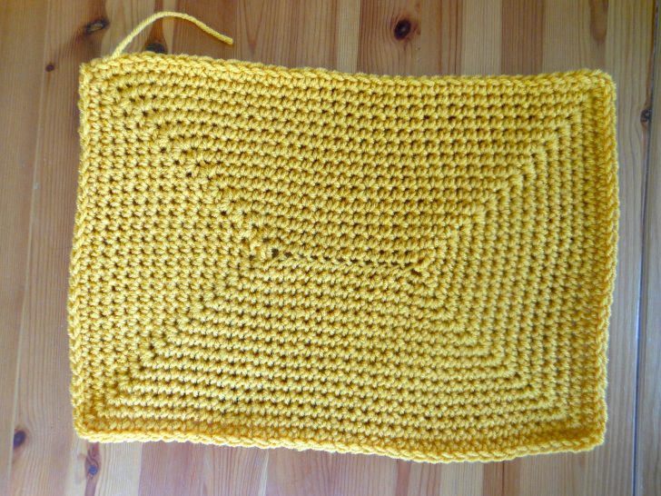 The Easiest Placemat Pattern Crochet Rectangular Crochet Placemat ...