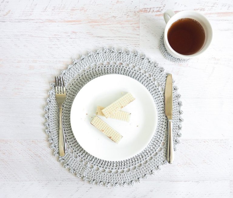 The Easiest Placemat Pattern Crochet - mycrochetes.com